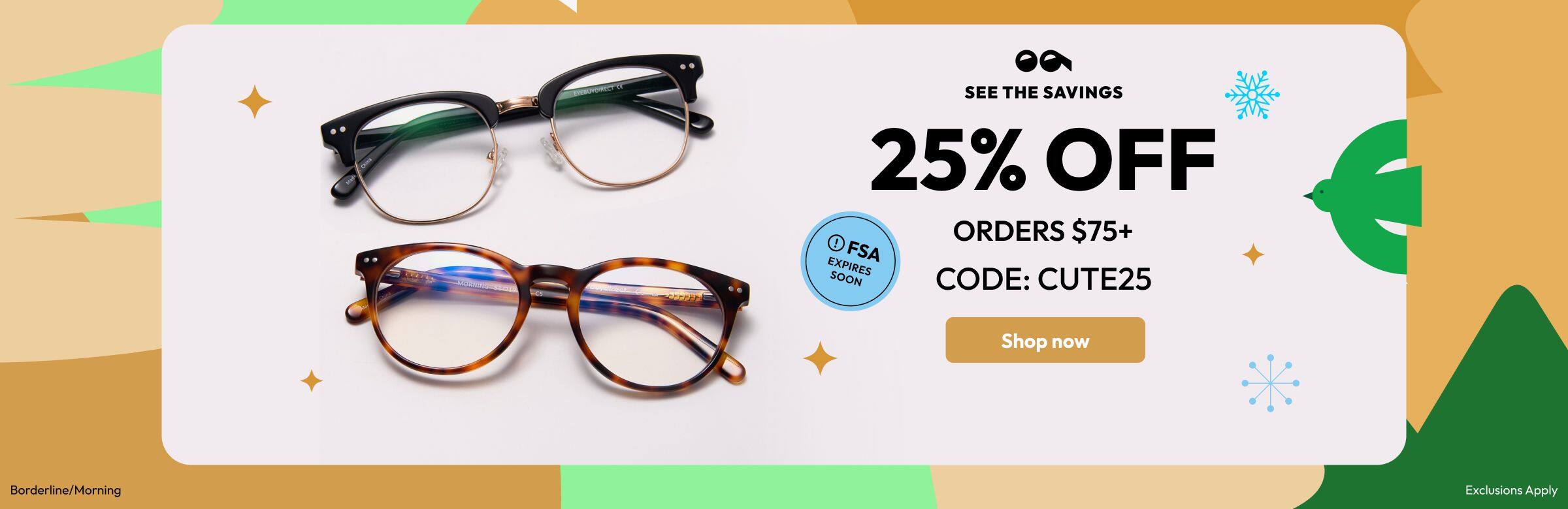 Buy Prescription Glasses Online from $6 | Eyebuydirect