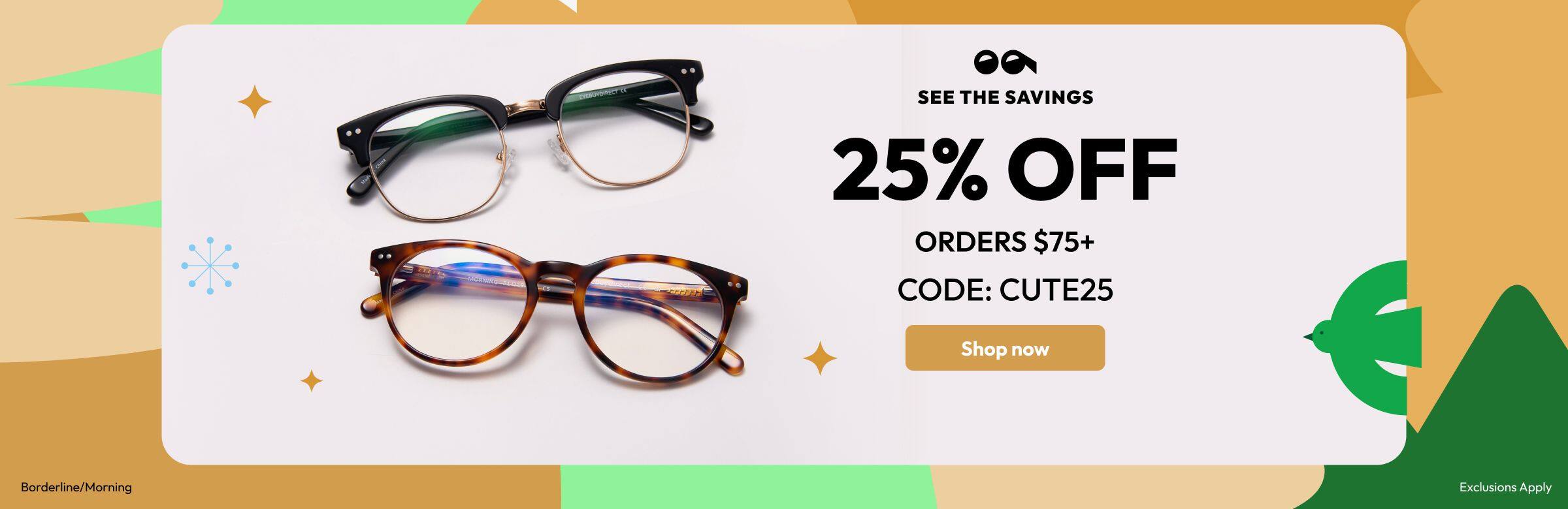 Buy Prescription Glasses Online from $9 | Eyebuydirect Canada