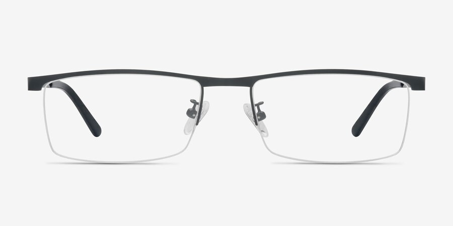 Chute Rectangle Black Glasses for Men | Eyebuydirect