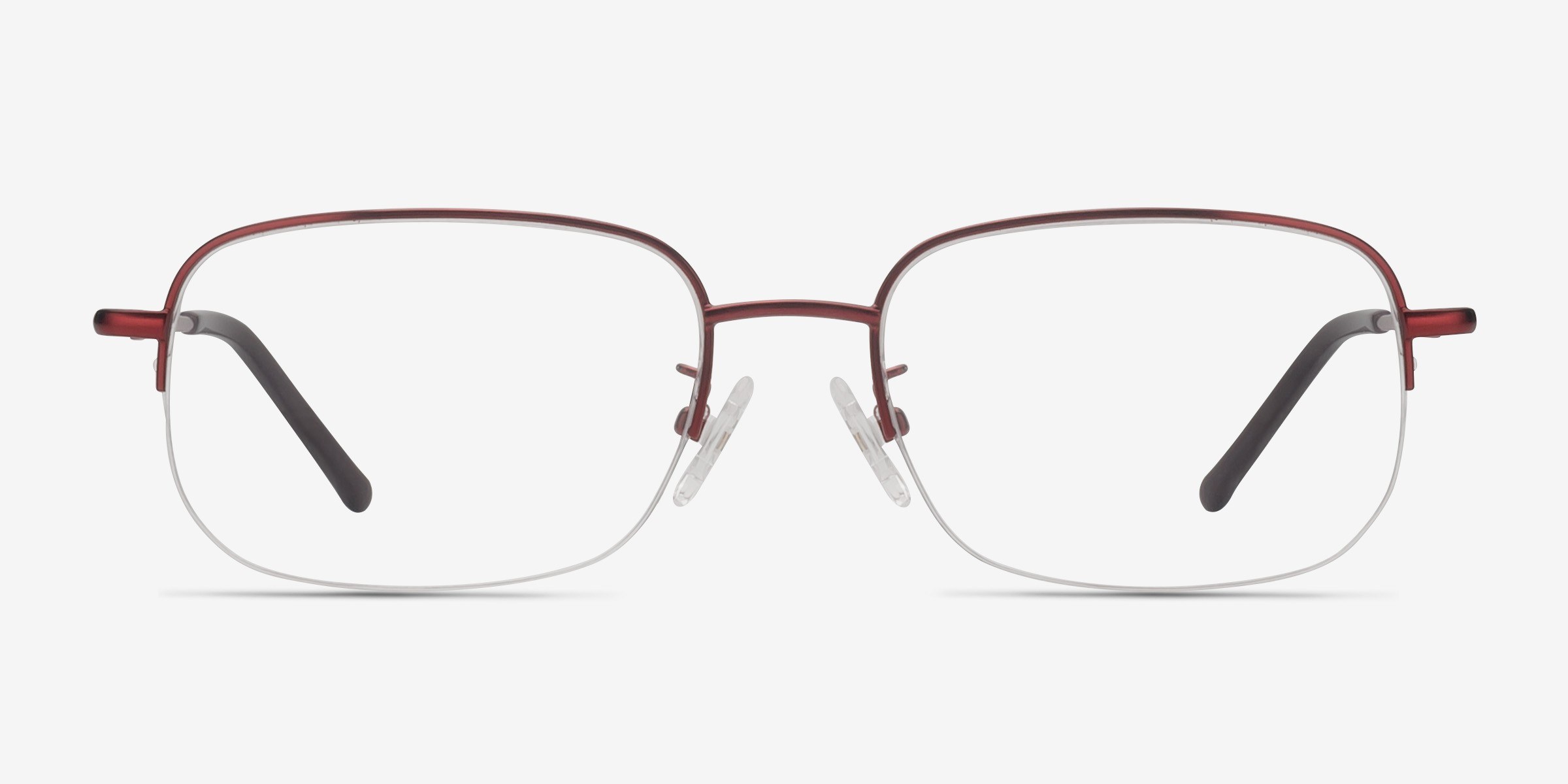 Munroe Rectangle Red Glasses for Women | Eyebuydirect