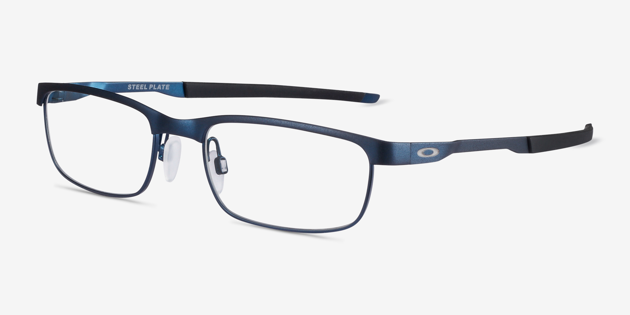 Oakley Steel Plate Rectangle Powder Midnight Frame Glasses For Women Eyebuydirect Canada