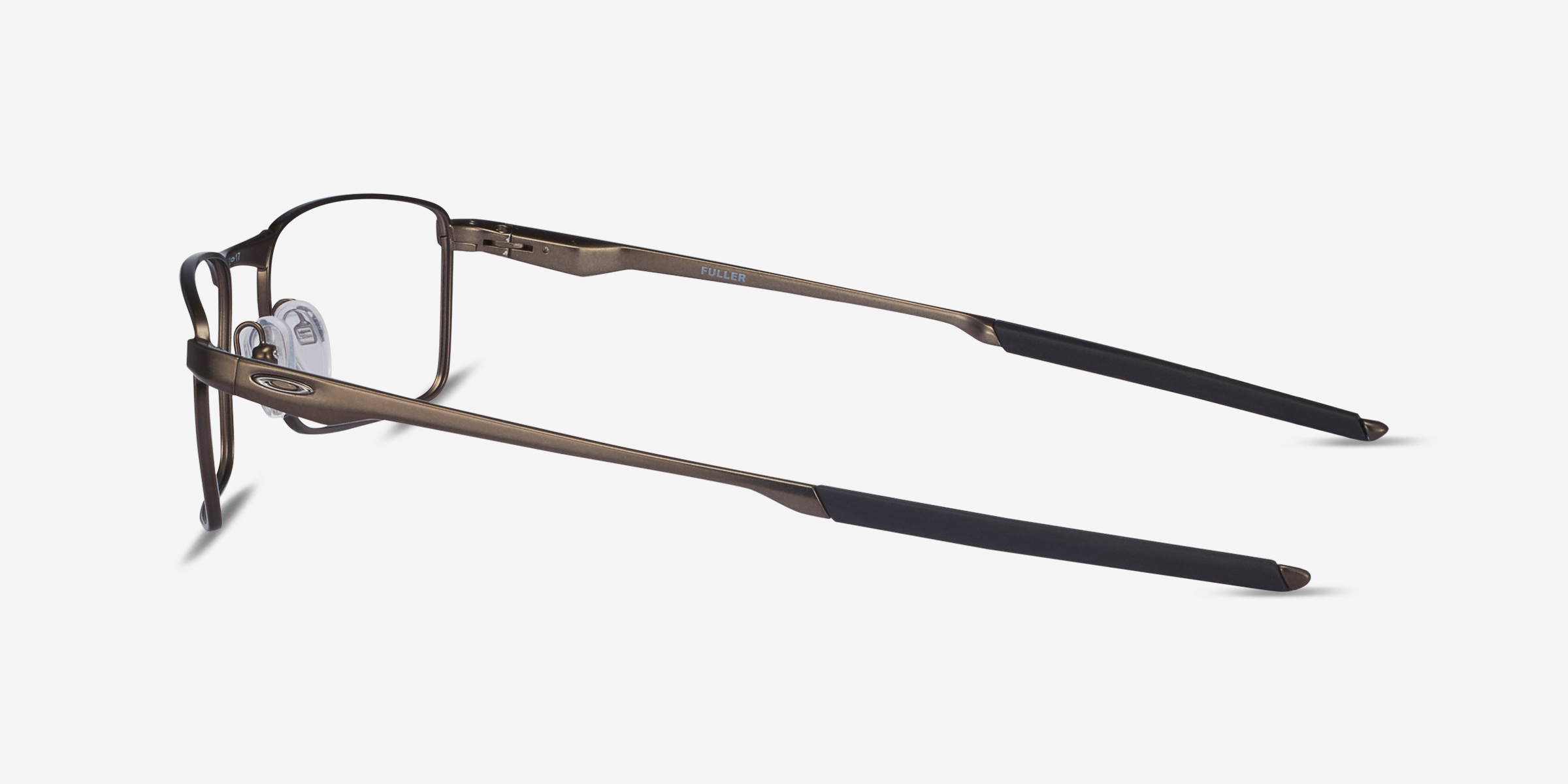 Oakley Fuller - Rectangle Pewter Frame Glasses For Men | Eyebuydirect
