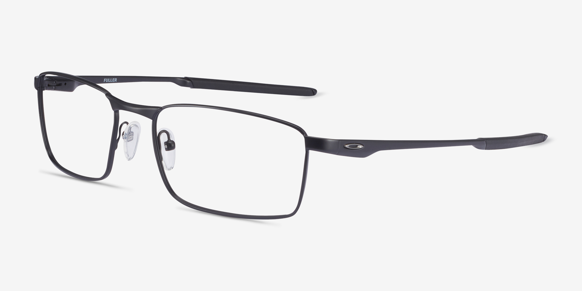 Oakley Fuller - Rectangle Satin Black Frame Glasses For Men | Eyebuydirect