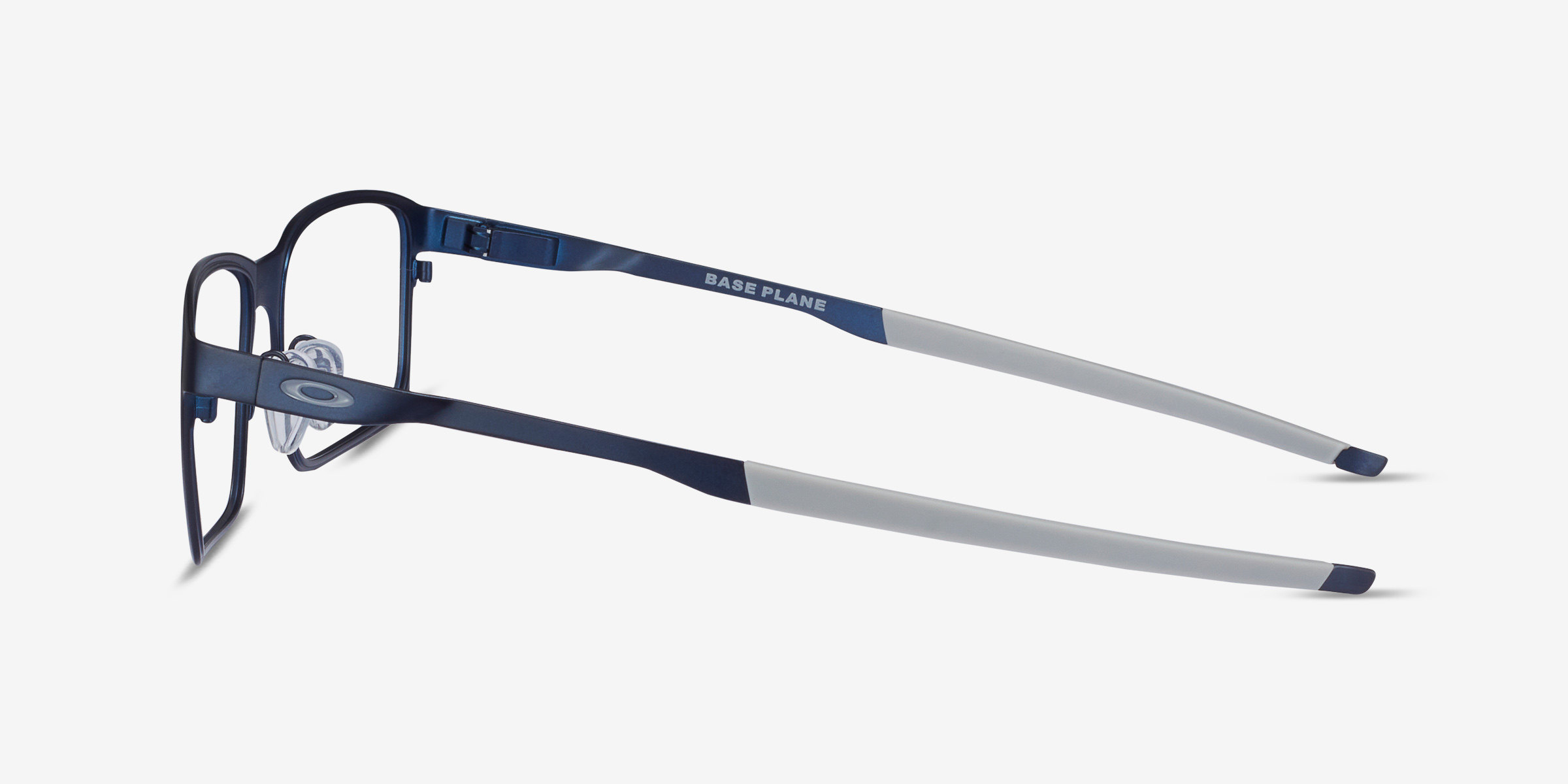 Oakley Base Plane - Rectangle Matte Midnight Frame Glasses For Men ...