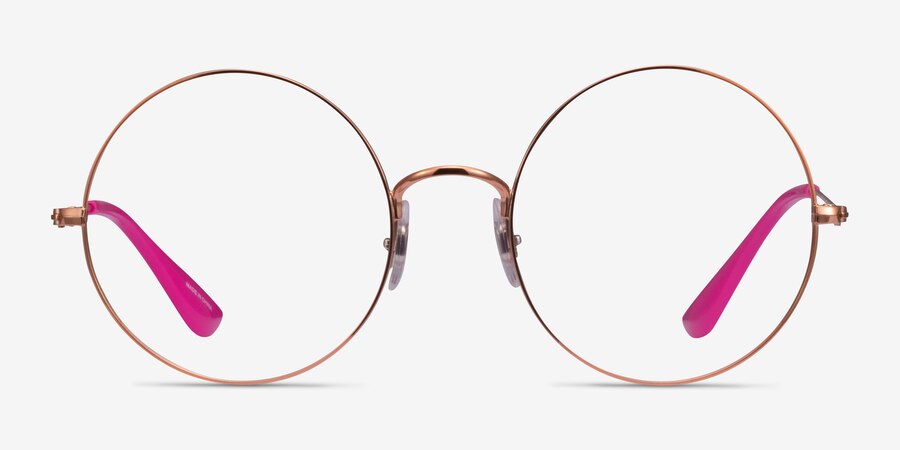 Ray-Ban RB6392 - Round Bronze Frame Glasses For Women | Eyebuydirect