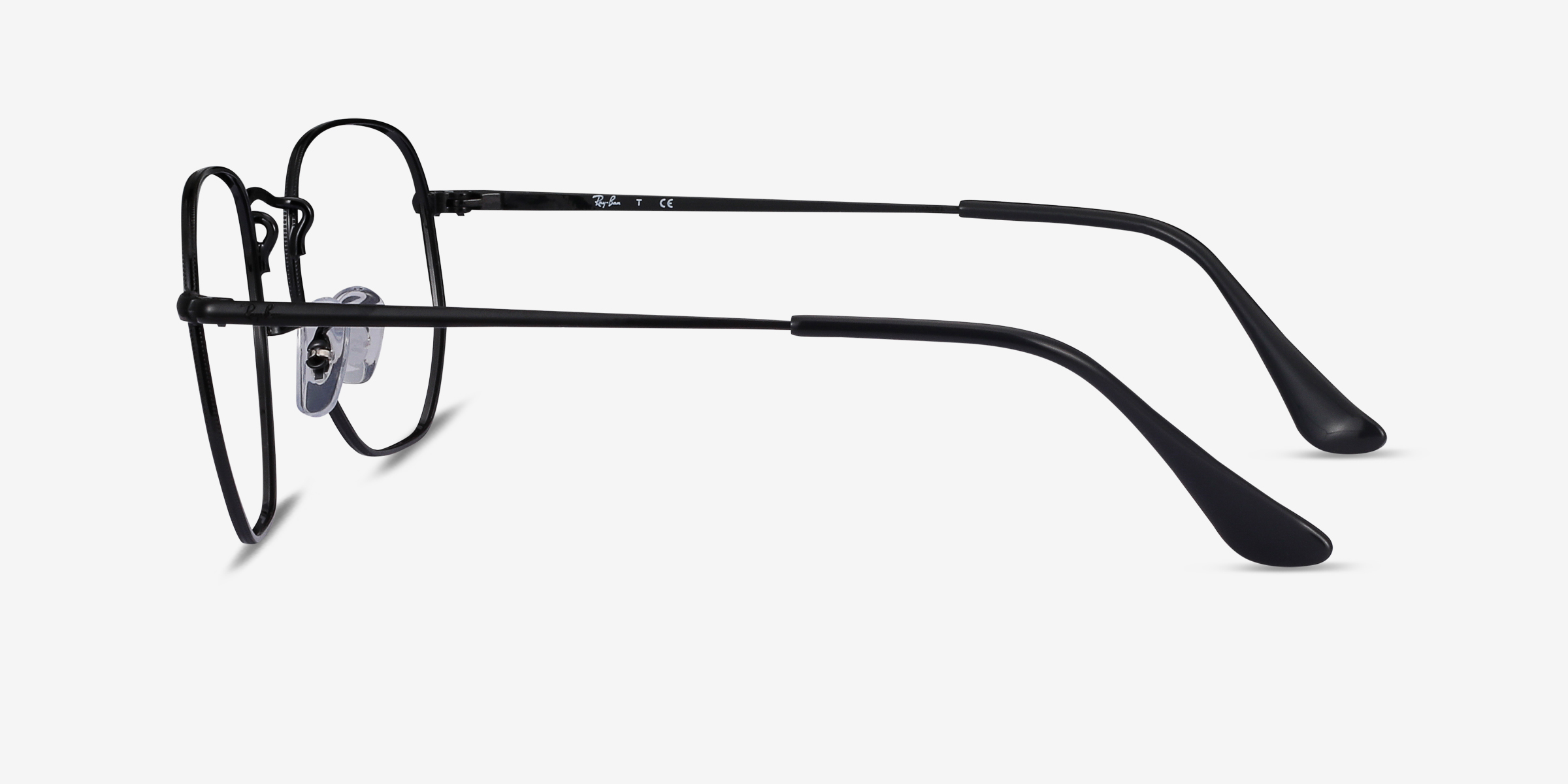 Ray-Ban RB6448 - Square Black Frame Eyeglasses | Eyebuydirect Canada