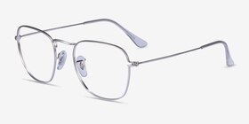 Ray-Ban RB3857V - Square Silver Frame Eyeglasses | Eyebuydirect
