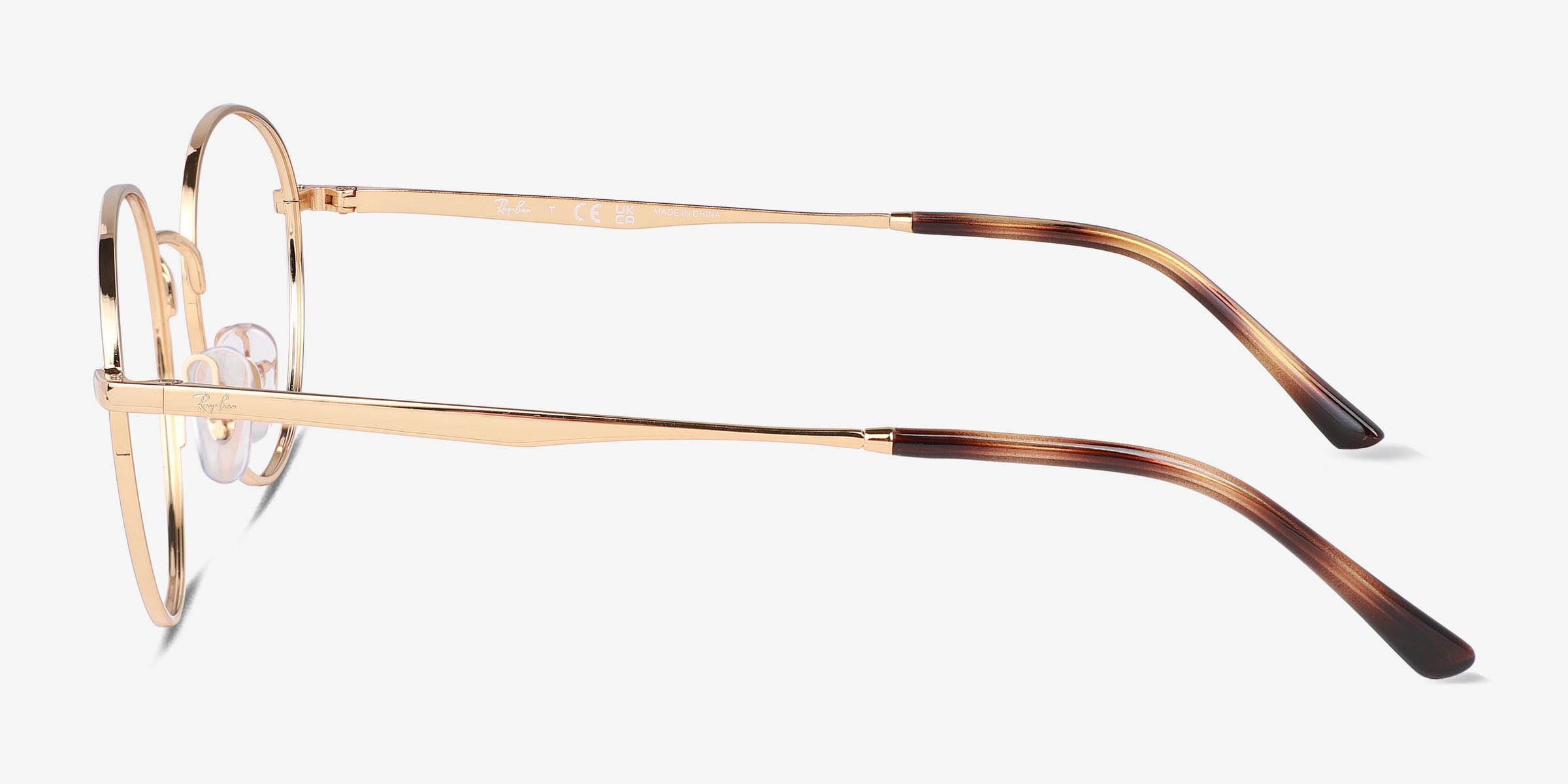 Ray-Ban RB3681V - Round Arista Frame Eyeglasses | Eyebuydirect Canada