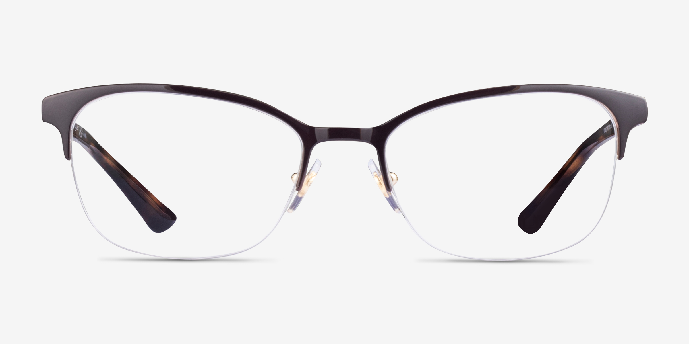 Vogue Eyewear VO4067 - Cat Eye Brown Frame Glasses For Women | Eyebuydirect