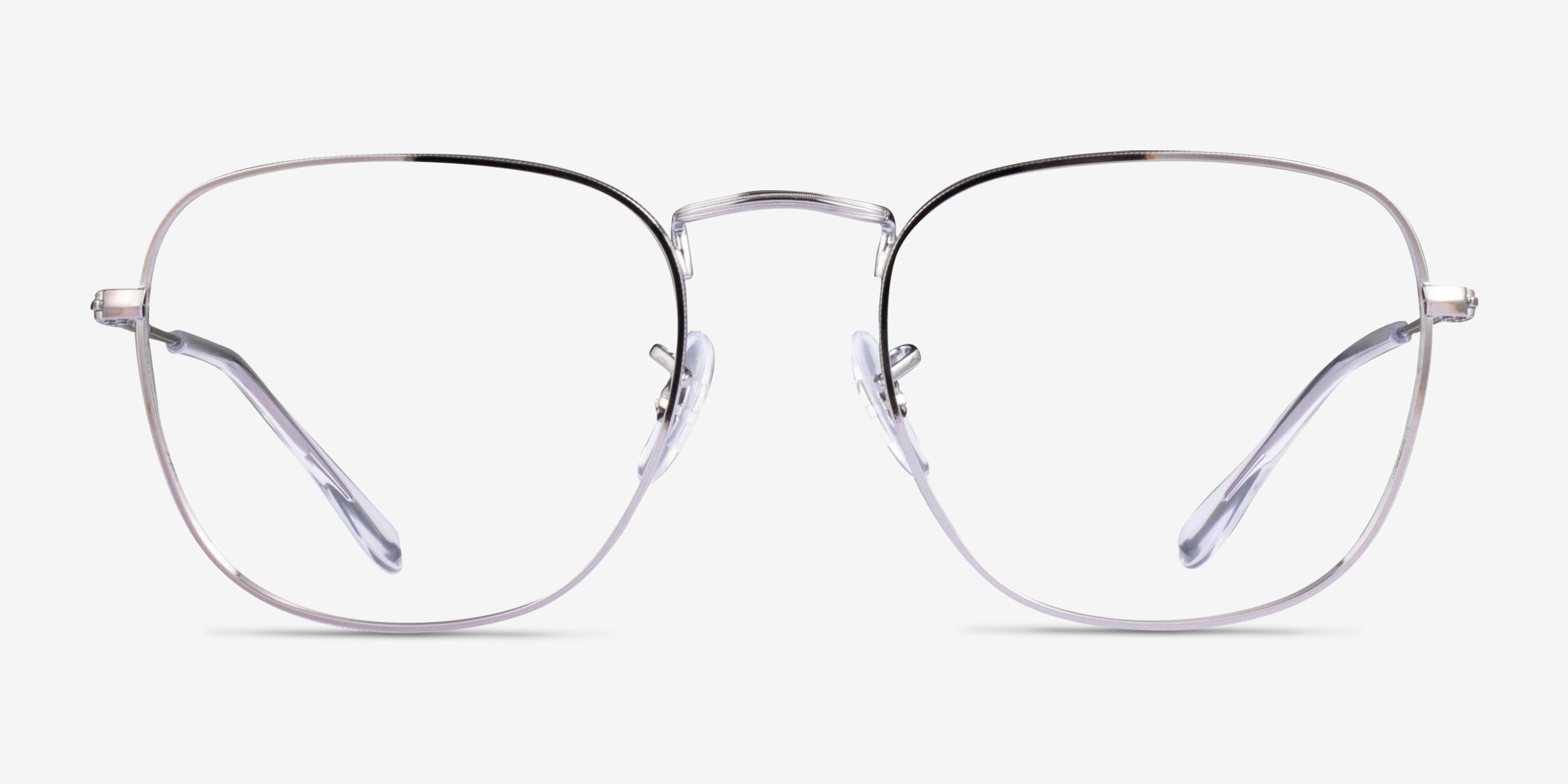 Ray-Ban RB3857V Frank - Square Gunmetal Frame Eyeglasses | Eyebuydirect