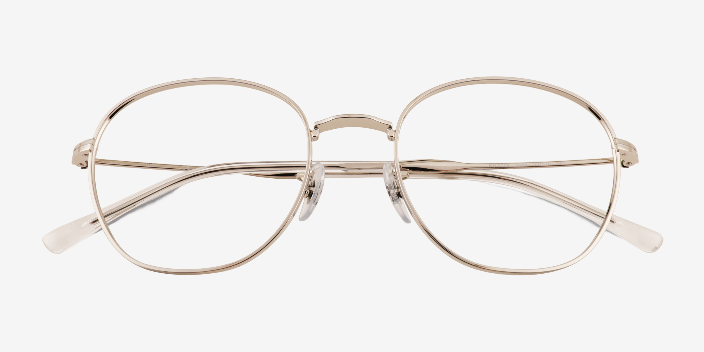 Ray-Ban RB6509 - Round Silver Frame Eyeglasses | Eyebuydirect
