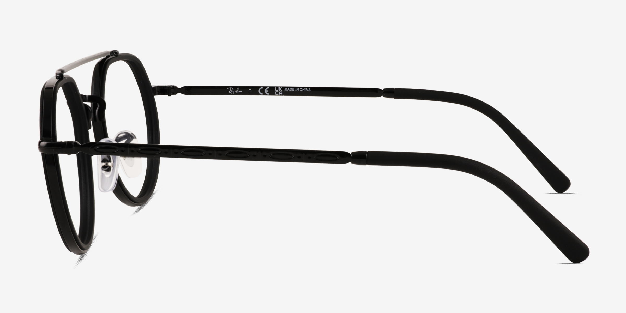 Ray-Ban RB3765V - Aviator Black Frame Eyeglasses | Eyebuydirect Canada