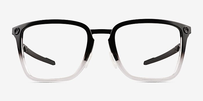 Oakley Cognitive Square Black Clear Frame Eyeglasses Eyebuydirect