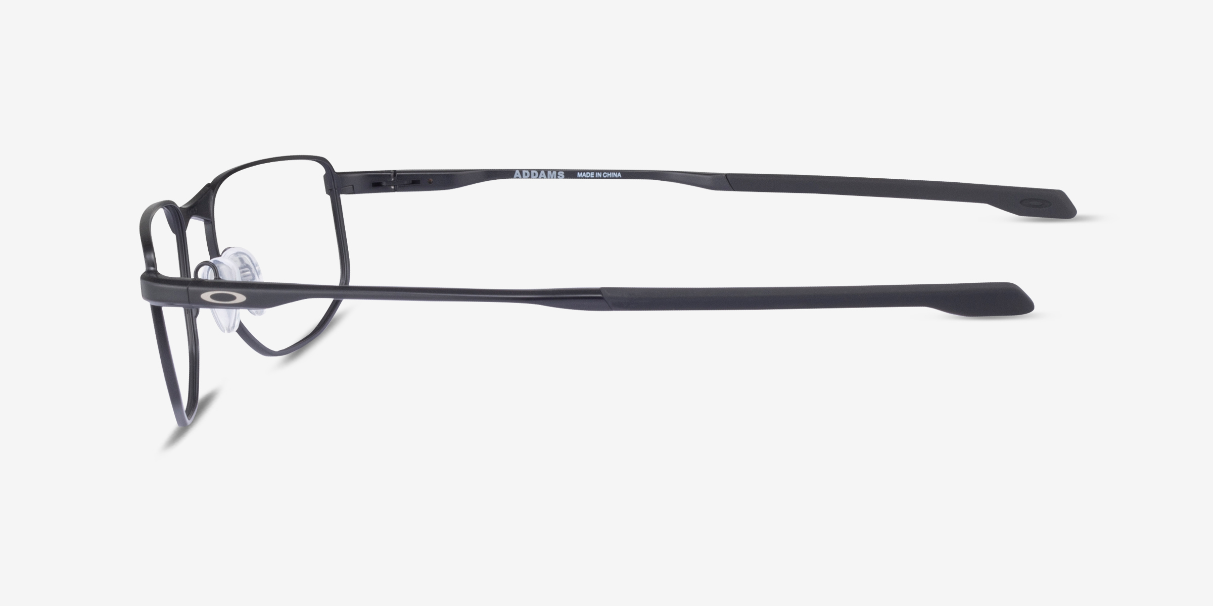 Oakley Addams - Rectangle Satin Black Frame Eyeglasses | Eyebuydirect ...