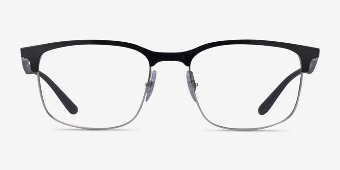 Ray-Ban RB6518 Liteforce - Square Black Silver Frame Eyeglasses ...