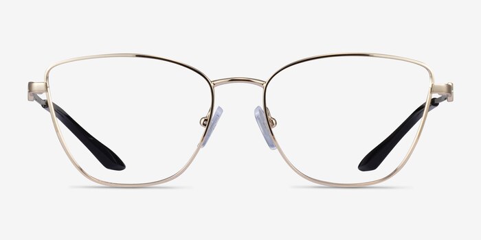 Armani Exchange AX1063 - Cat Eye Shiny Gold Frame Eyeglasses | Eyebuydirect