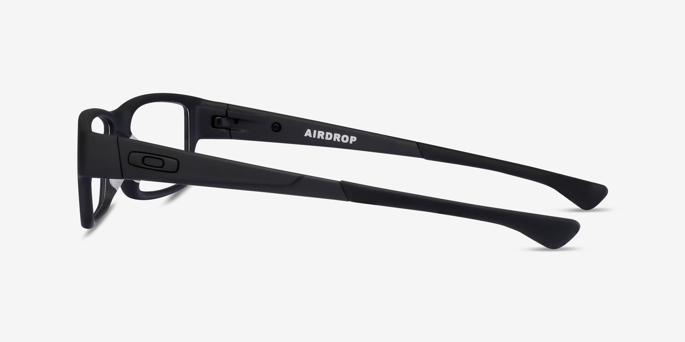 Oakley Airdrop - Rectangle Satin Black Frame Glasses For Women ...