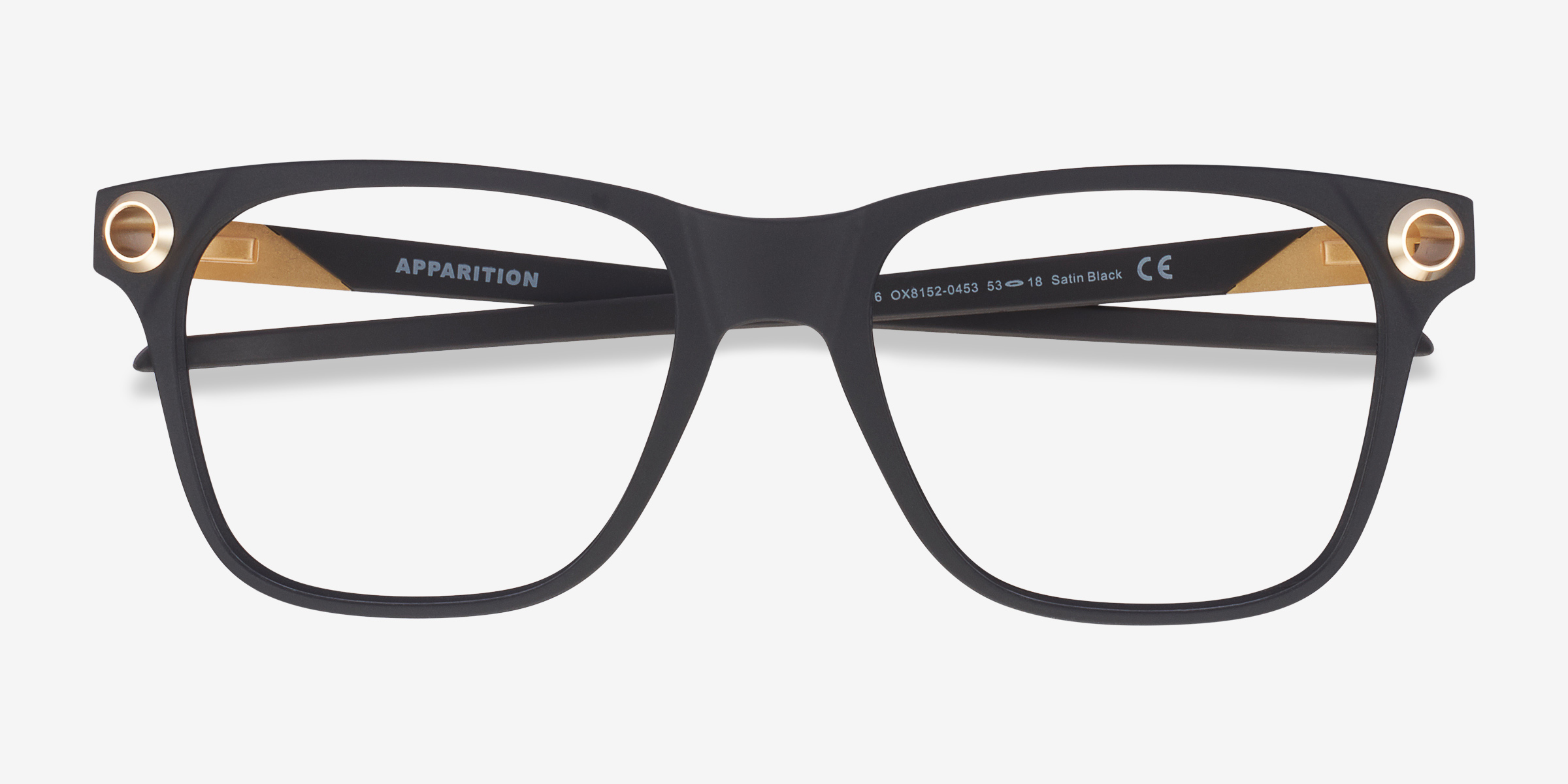 Oakley Apparition Square Satin Black Frame Glasses For Men
