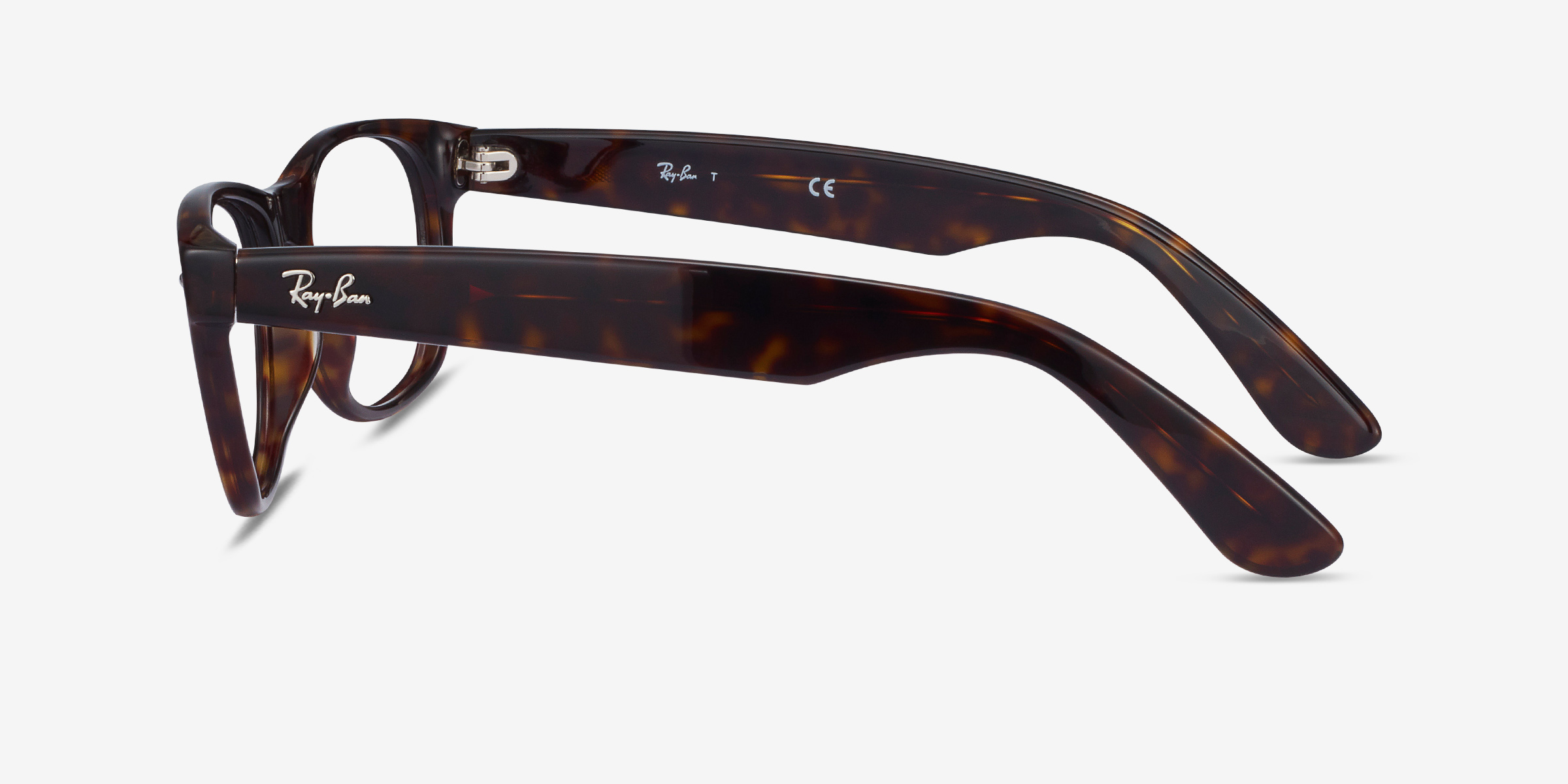 Ray-Ban RB5184 Wayfarer - Square Tortoise Frame Eyeglasses | Eyebuydirect