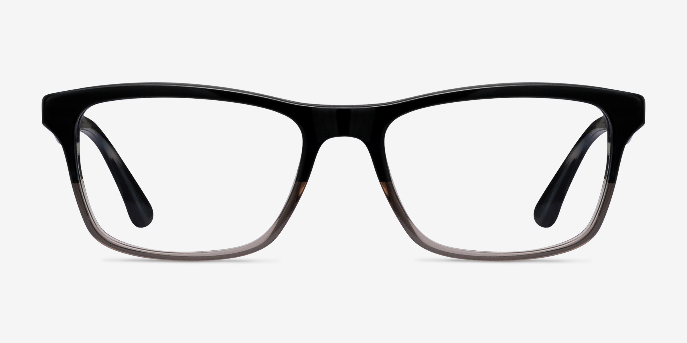 Ray-Ban RB5279 - Rectangle Black & Gray Frame Eyeglasses | Eyebuydirect
