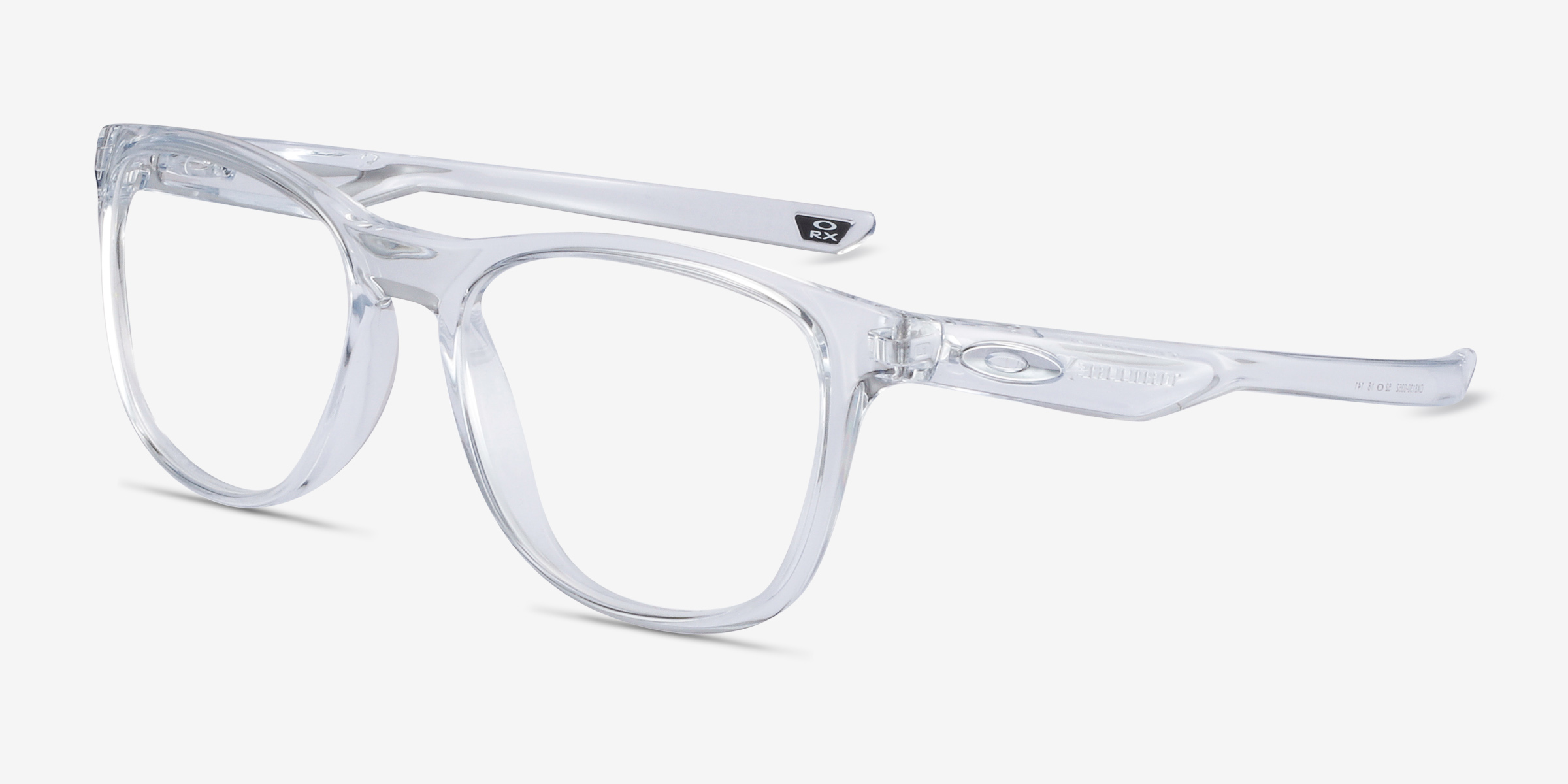 Oakley Trillbe X - Rectangle Clear Frame Glasses For Men | Eyebuydirect ...