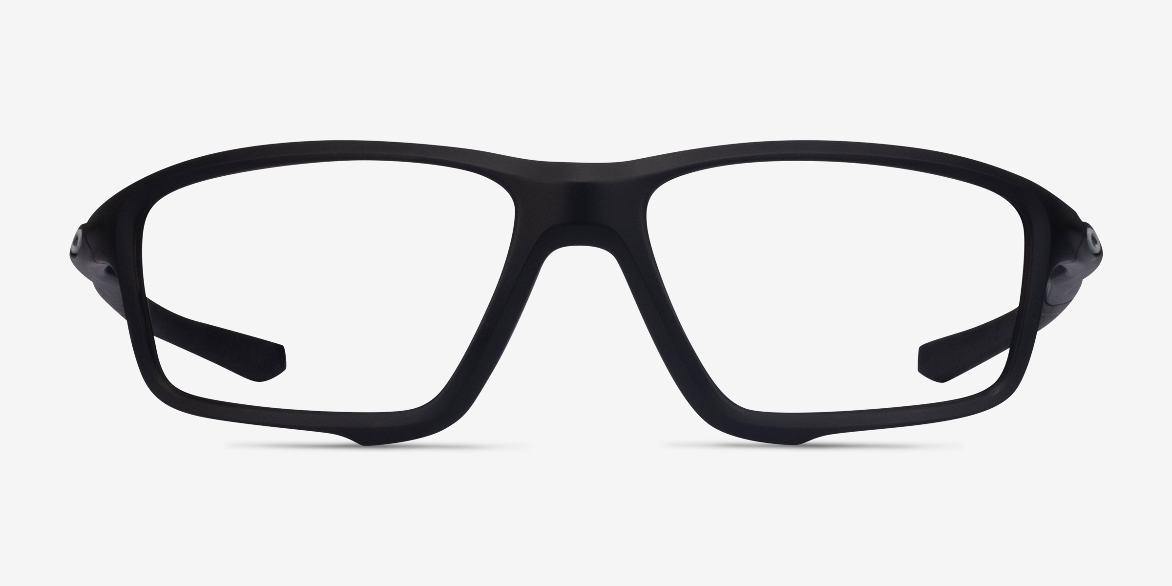 Oakley Crosslink Zero Rectangle Satin Black Frame Glasses For Men