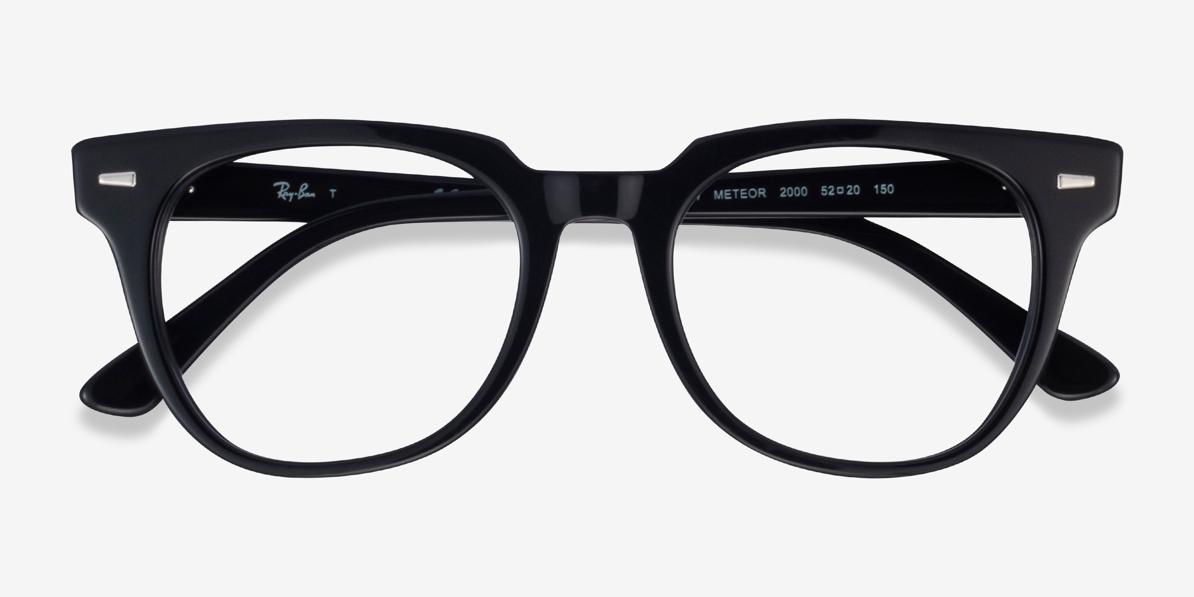 Ray-Ban Meteor - Square Black Frame Eyeglasses | Eyebuydirect Canada