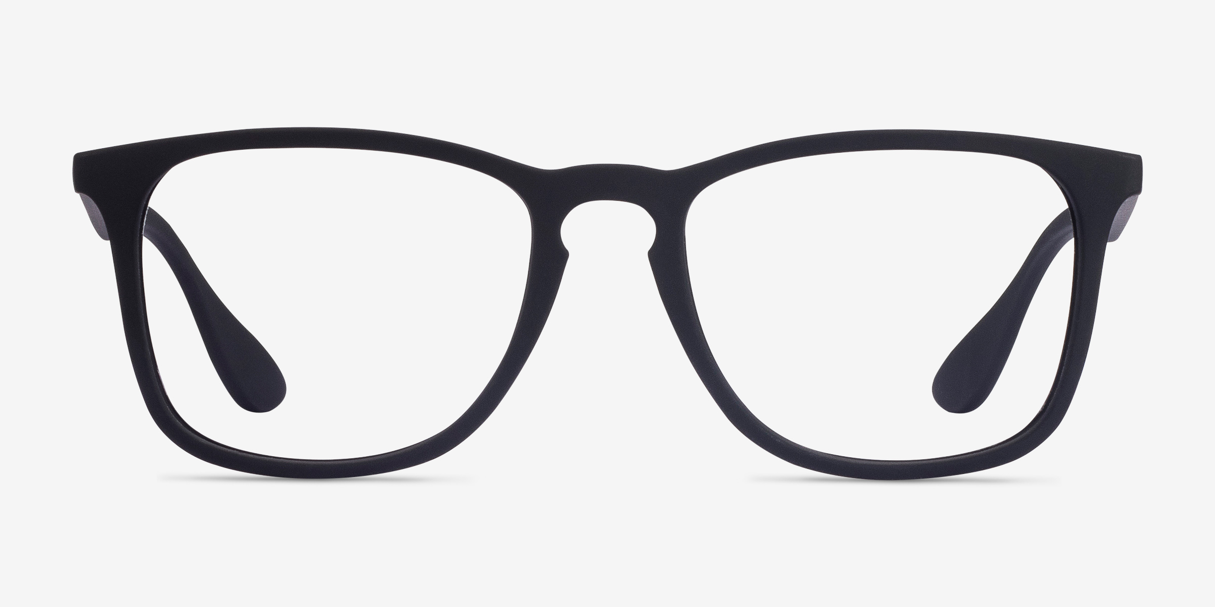 Ray-Ban RB7074 - Rectangle Black Frame Eyeglasses | Eyebuydirect Canada