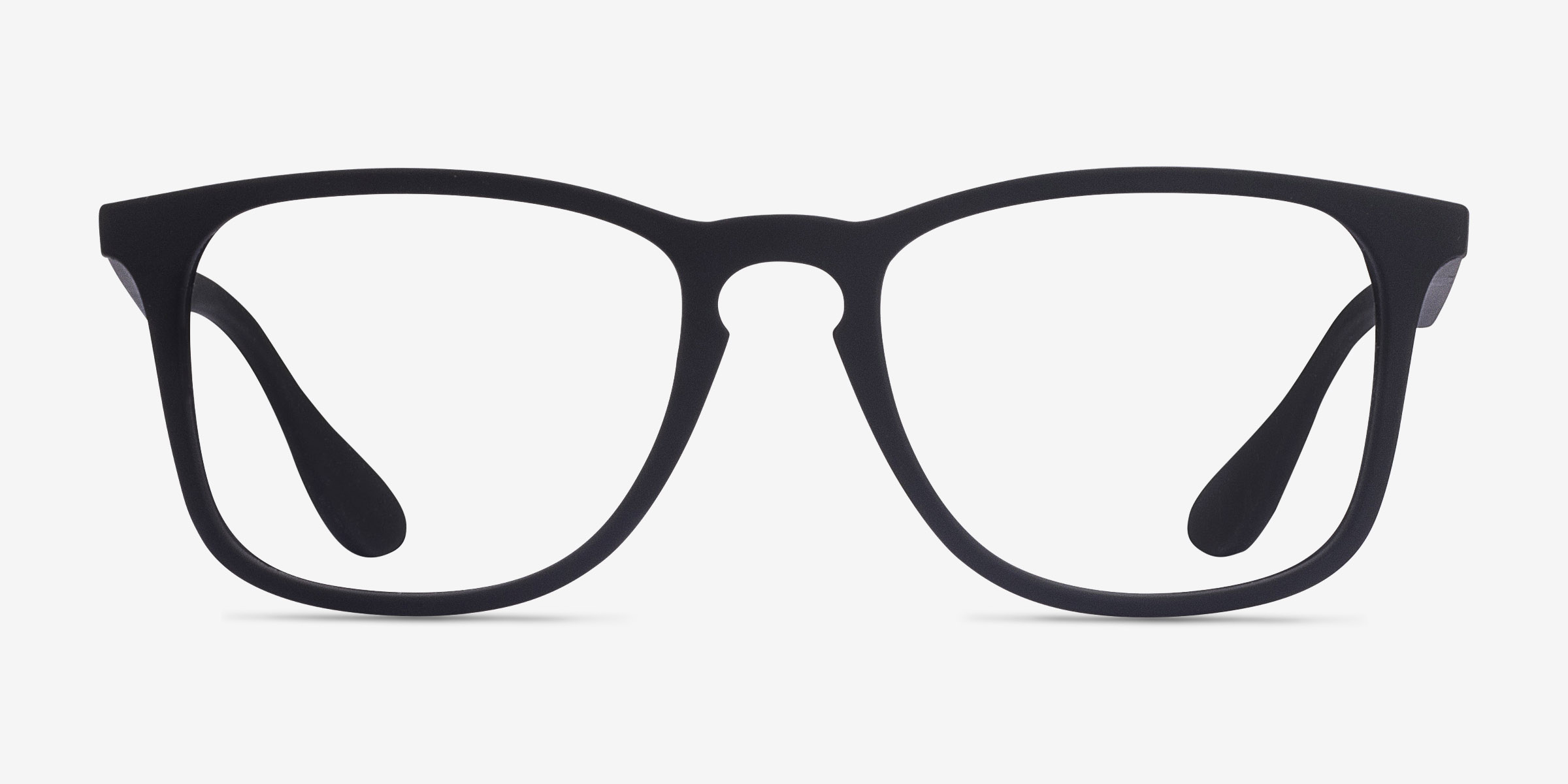 Ray-Ban RB7074 - Rectangle Black Frame Eyeglasses | Eyebuydirect Canada