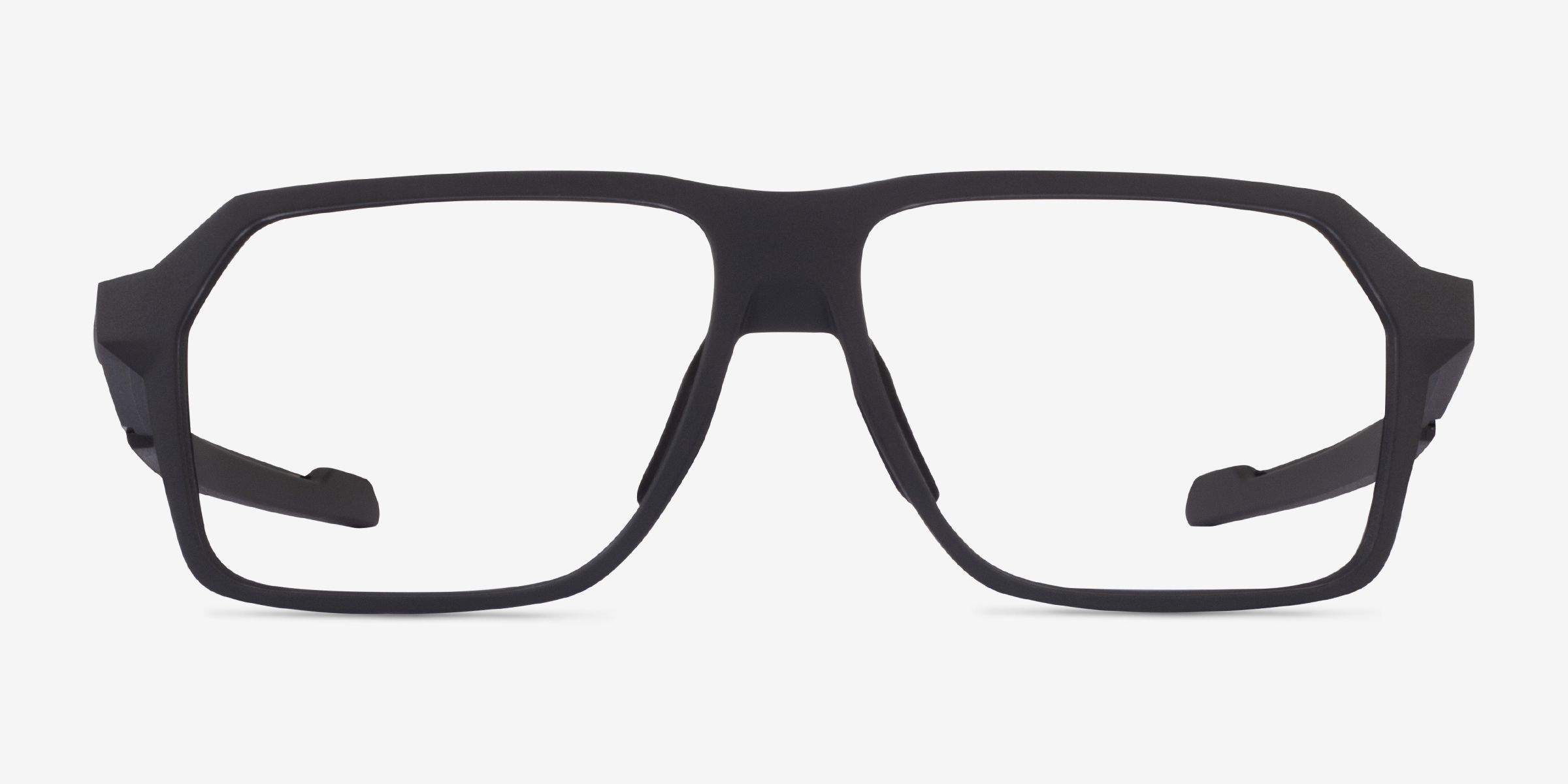 Oakley Bevel - Rectangle Black Frame Glasses For Men | Eyebuydirect