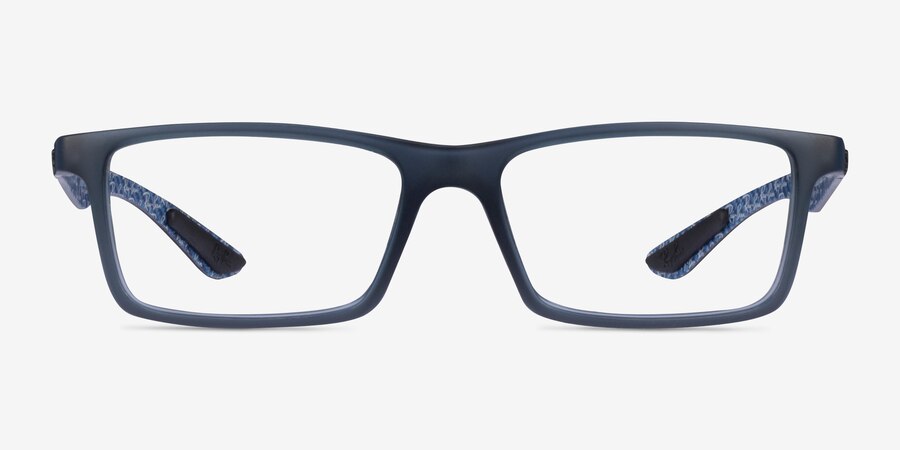 Ray-Ban RB8901 - Rectangle Blue Frame Eyeglasses | Eyebuydirect Canada