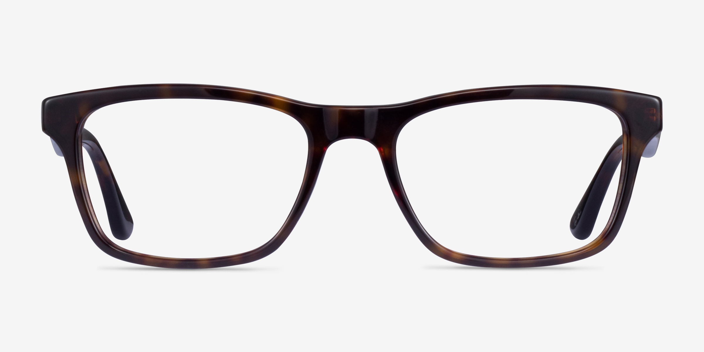 Ray-Ban RB5279 - Rectangle Dark Tortoise Frame Eyeglasses ...