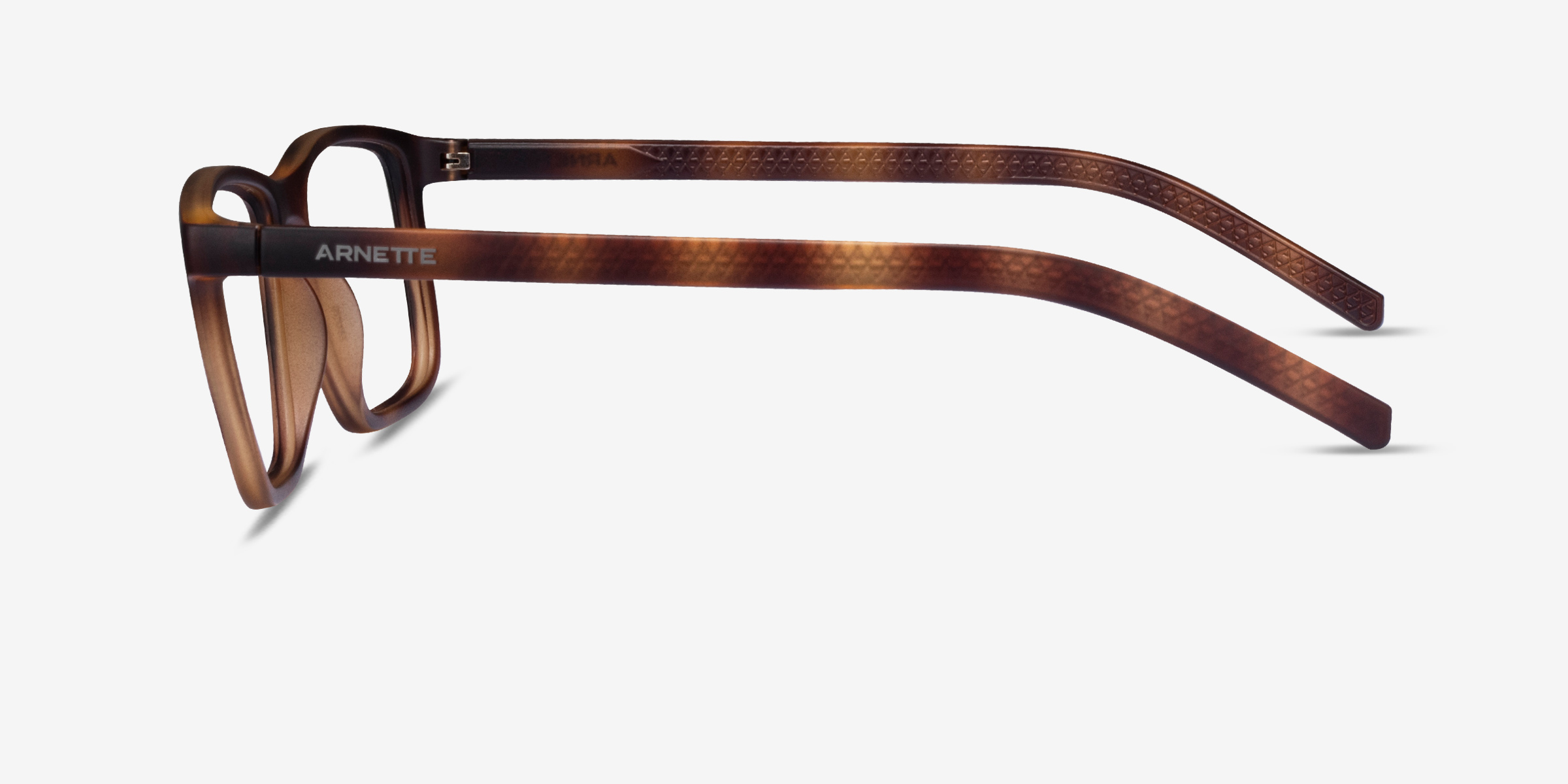 ARNETTE Cocoon - Rectangle Matte Tortoise Frame Eyeglasses | Eyebuydirect