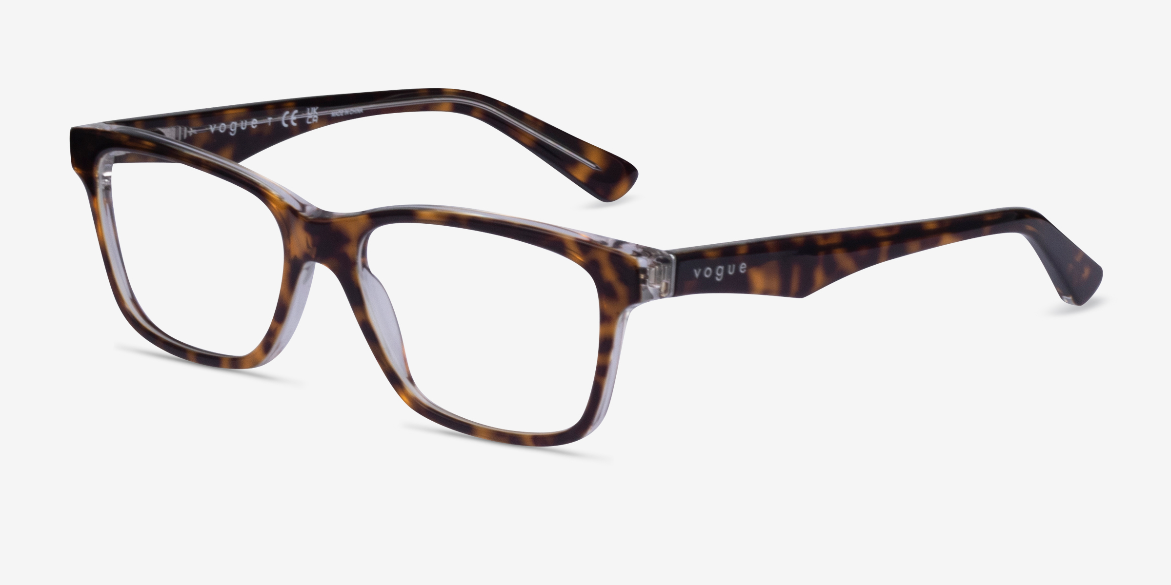 Vogue Eyewear Vo2787 Rectangle Tortoise Frame Glasses For Women