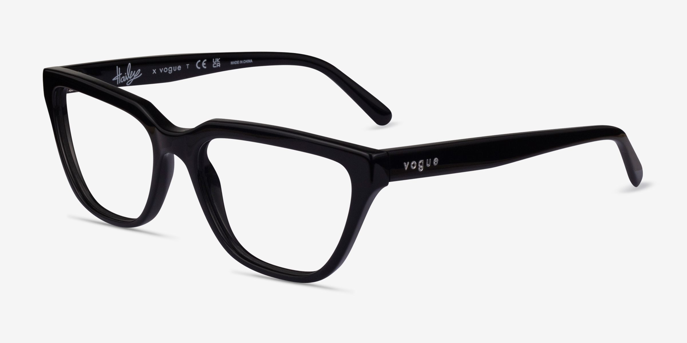 Vogue Eyewear VO5443 - Cat Eye Black Frame Eyeglasses | Eyebuydirect