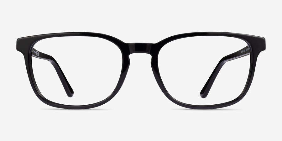 Ray-Ban RB5418 - Rectangle Black Frame Eyeglasses | Eyebuydirect Canada