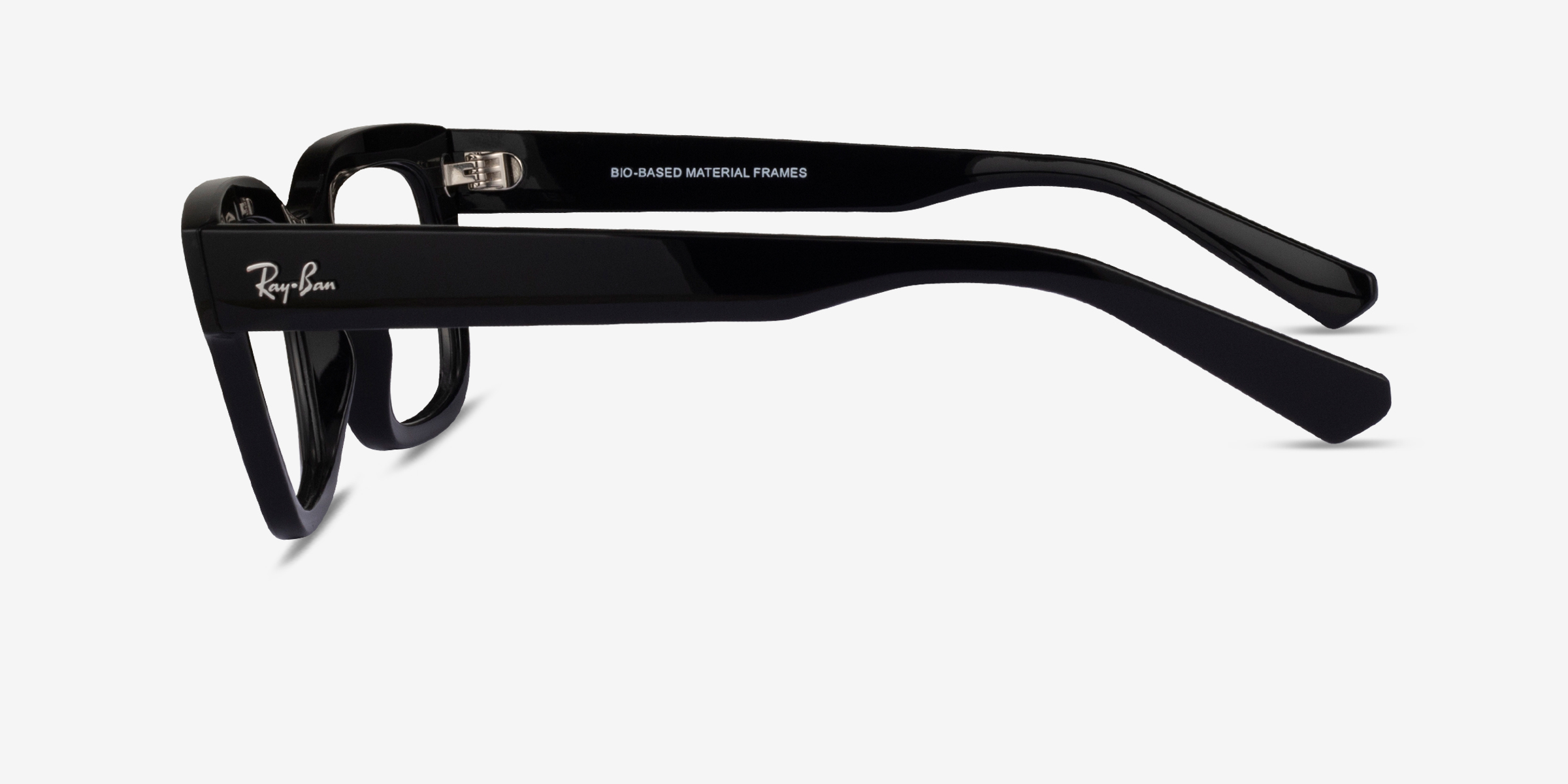 Ray-Ban RB7217 Chad - Rectangle Black Frame Eyeglasses | Eyebuydirect ...