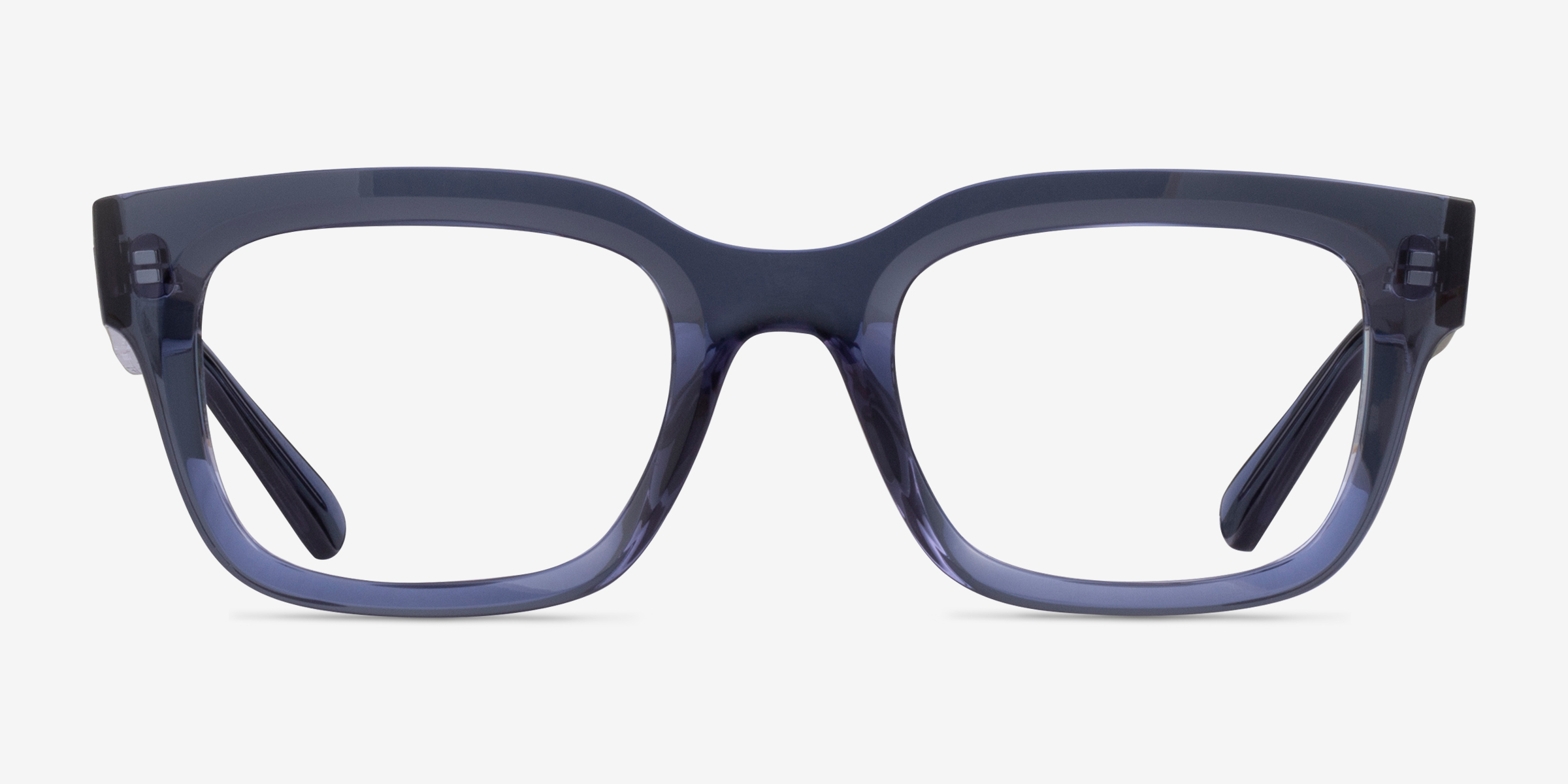 Ray-Ban RB7217 Chad - Rectangle Dark Blue Frame Eyeglasses | Eyebuydirect