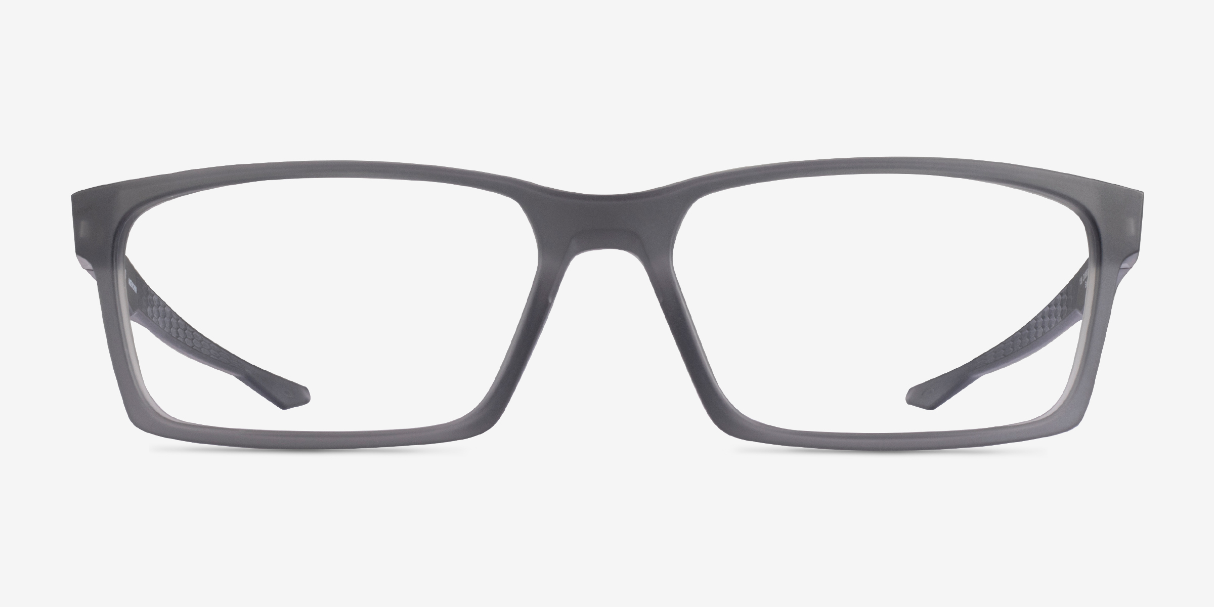 Oakley Overhead - Rectangle Satin Gray Frame Glasses For Men ...