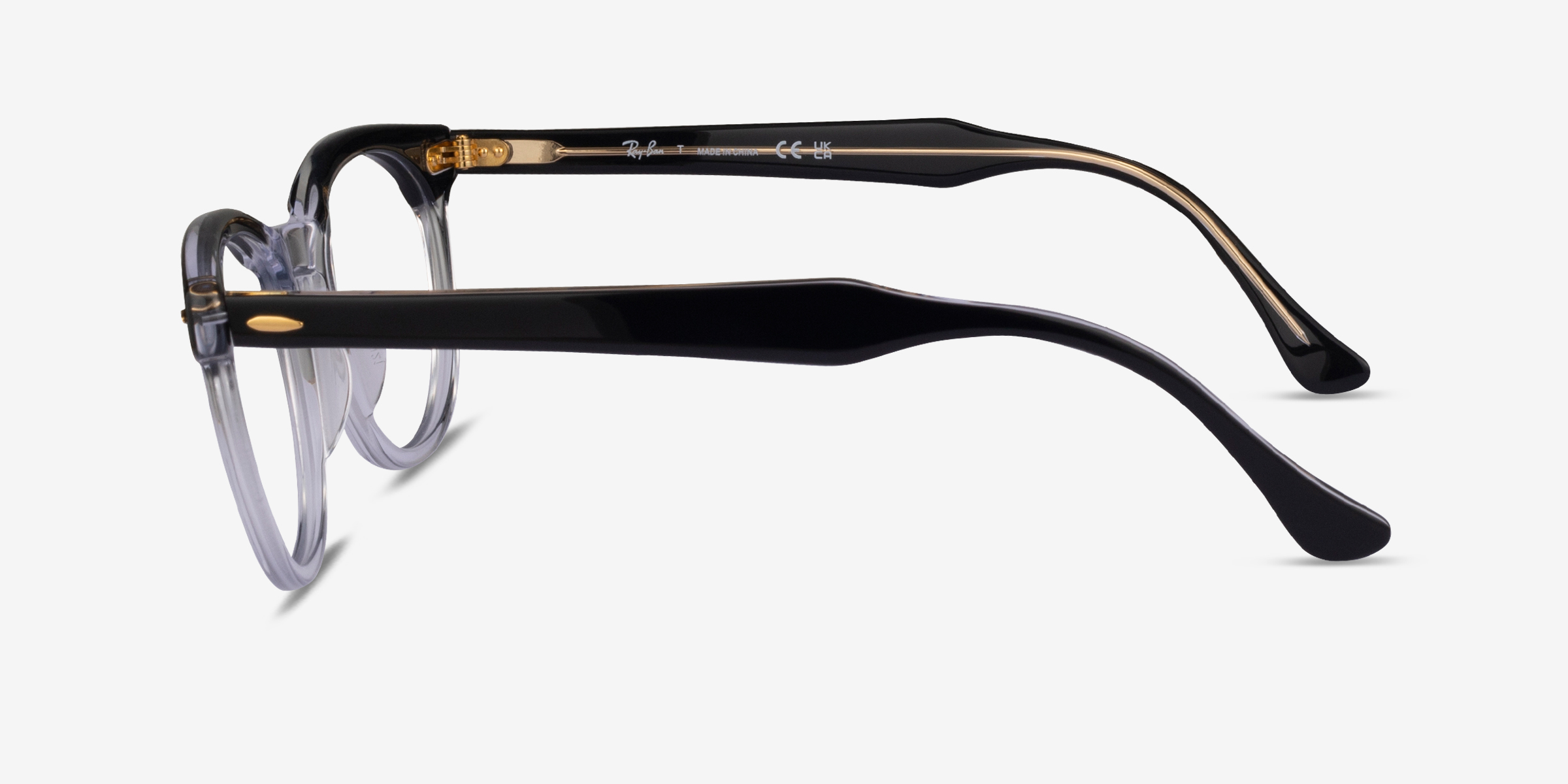 Ray-Ban RB5598 Eagleeye - Round Black Frame Eyeglasses | Eyebuydirect