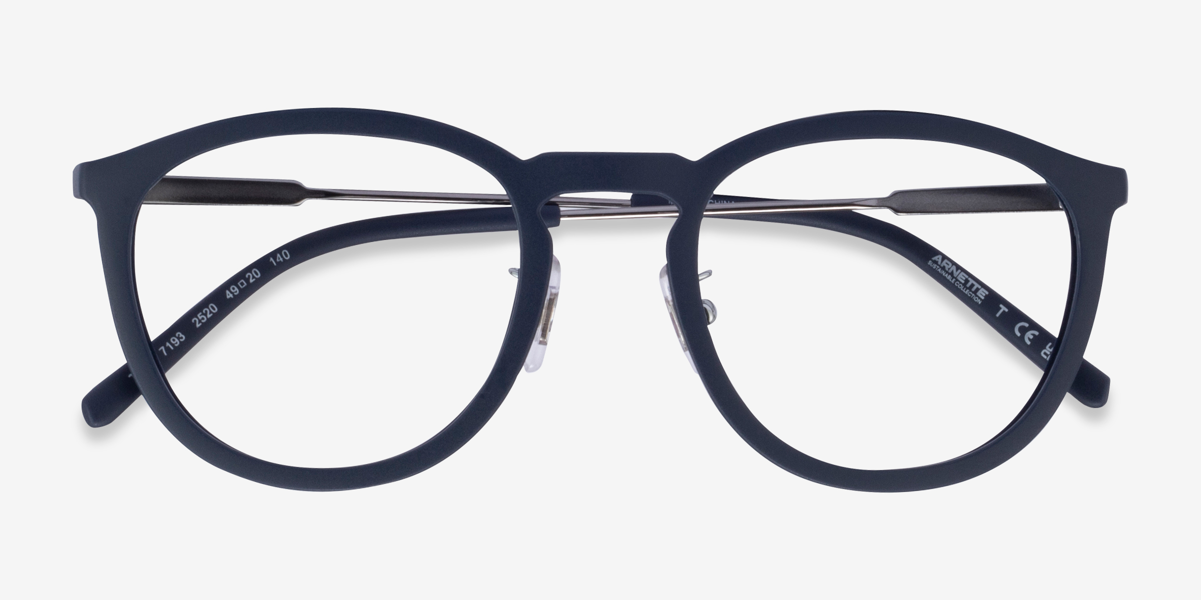 ARNETTE Tiki - Round Matte Blue Frame Eyeglasses | Eyebuydirect