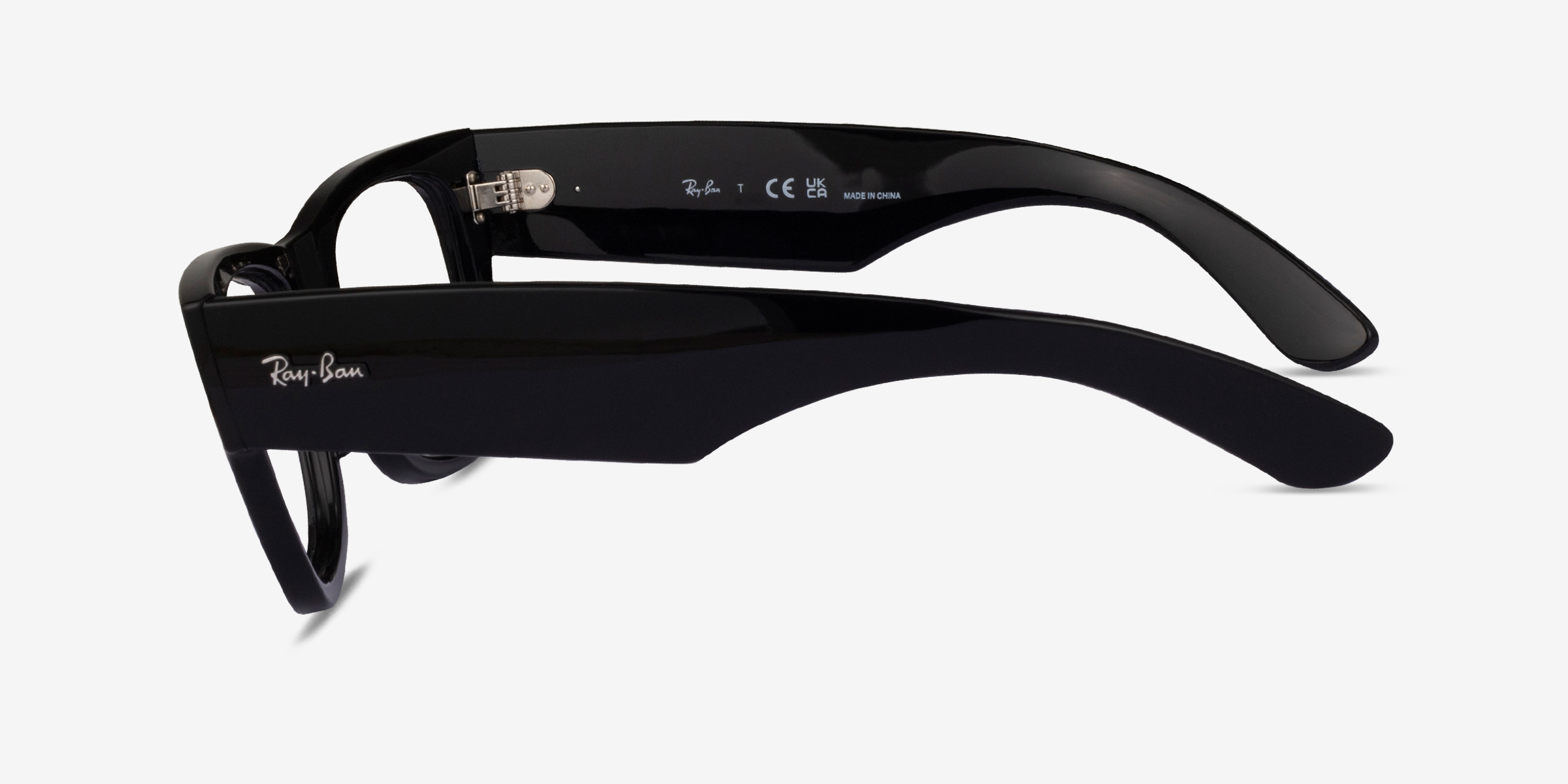 Ray-Ban RB0840V - Wayfarer Black Frame Eyeglasses | Eyebuydirect Canada