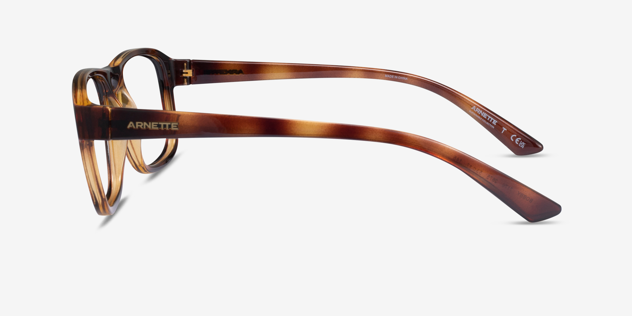 ARNETTE Bobby - Square Brown Tortoise Frame Eyeglasses | Eyebuydirect