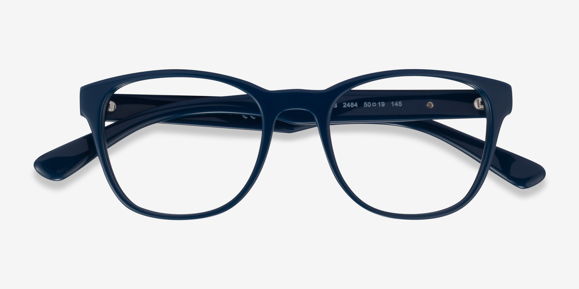 Vogue Eyewear VO5313 - Square Blue Frame Eyeglasses | Eyebuydirect Canada