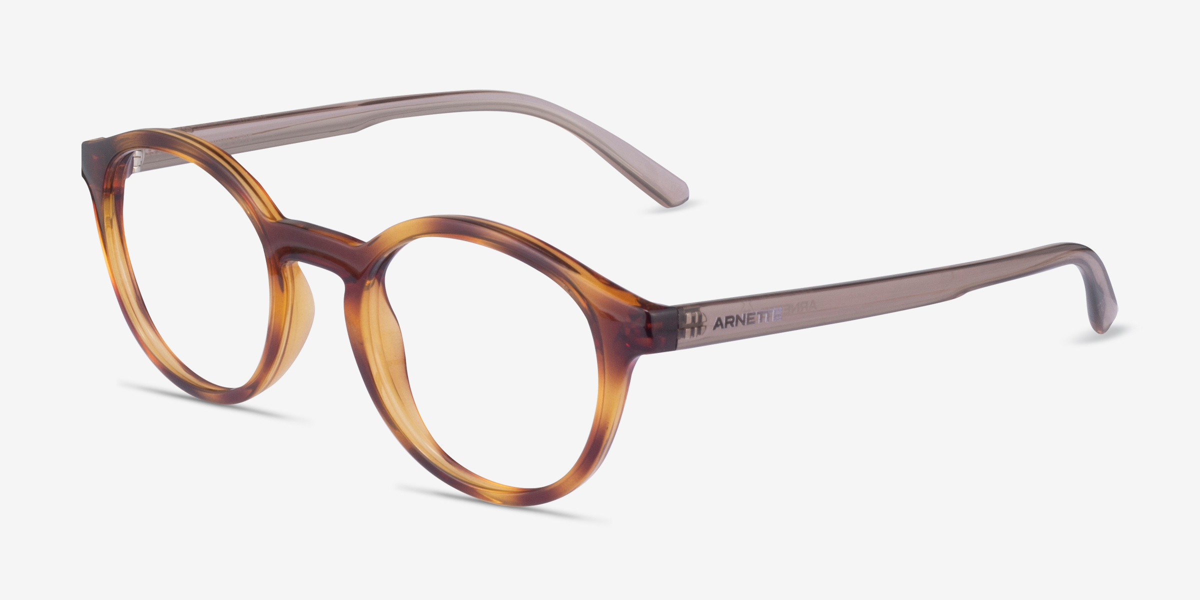 ARNETTE Allye - Round Dark Tortoise Frame Eyeglasses | Eyebuydirect