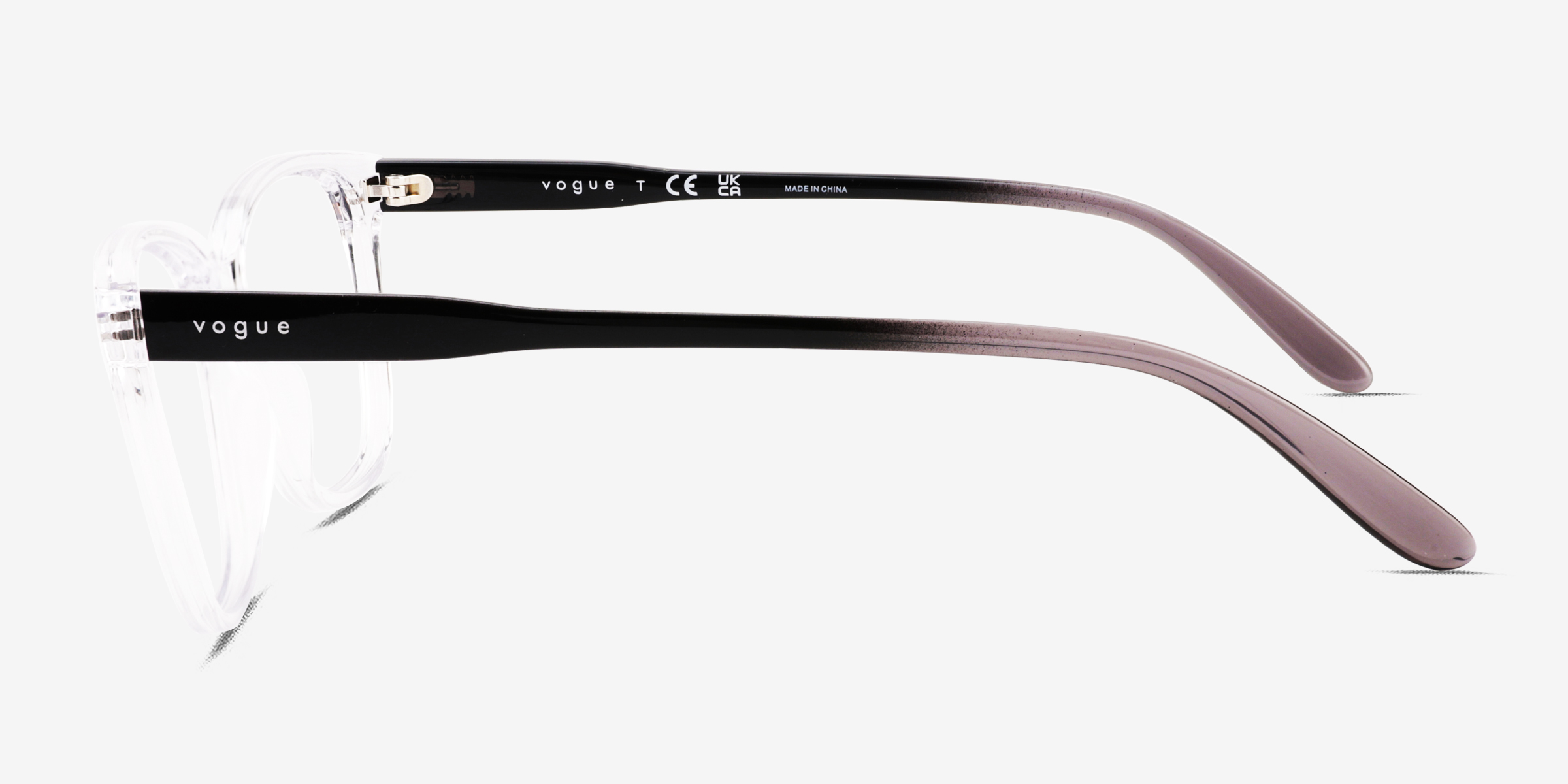 Vogue Eyewear VO5518 - Square Clear Frame Eyeglasses | Eyebuydirect Canada