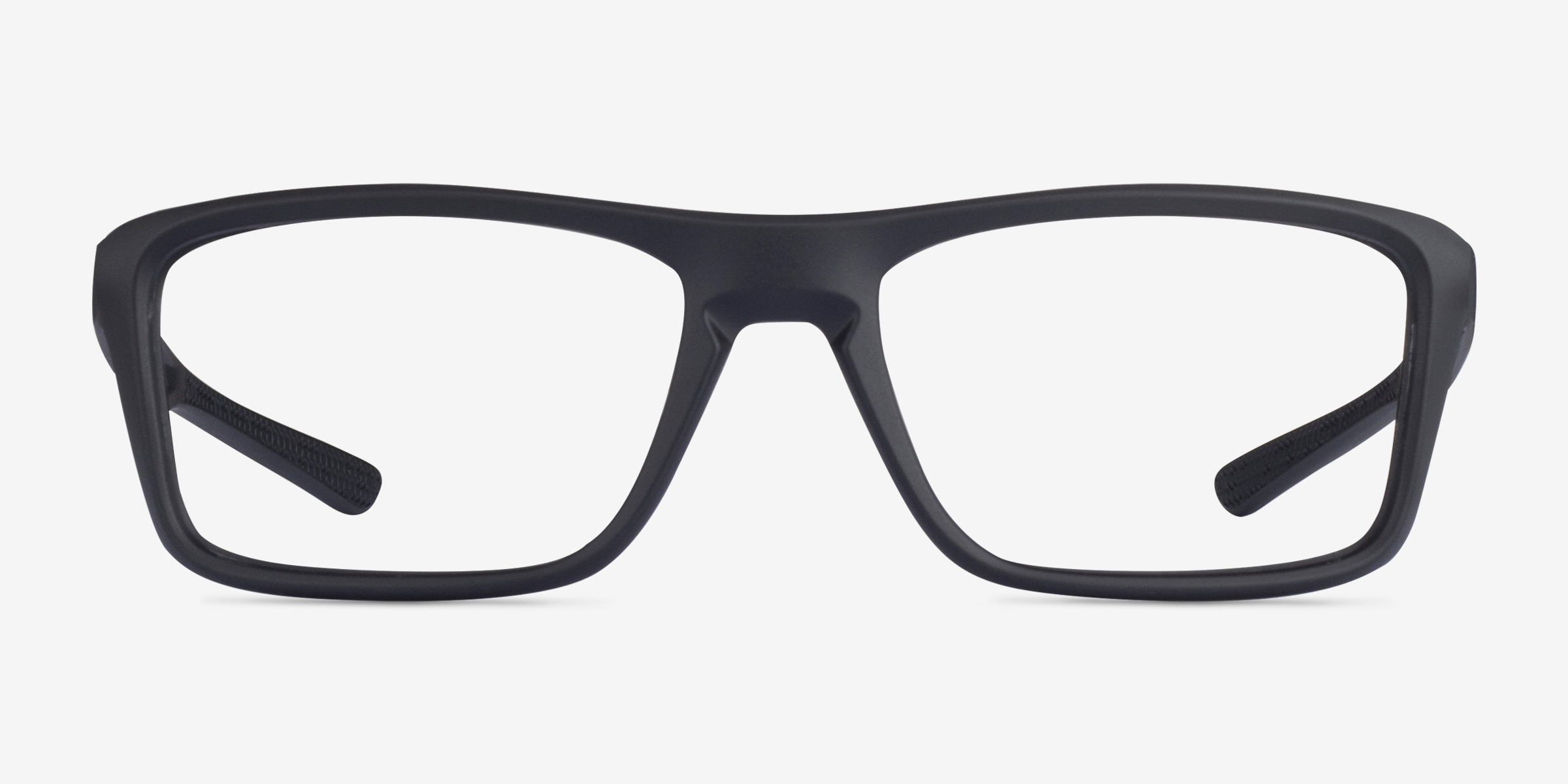 Oakley Rafter - Rectangle Satin Black Frame Glasses For Men | Eyebuydirect