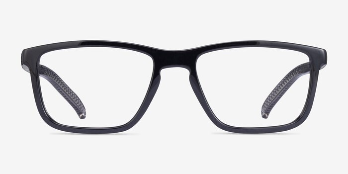 ARNETTE Cocoon - Rectangle Shiny Black Frame Eyeglasses | Eyebuydirect