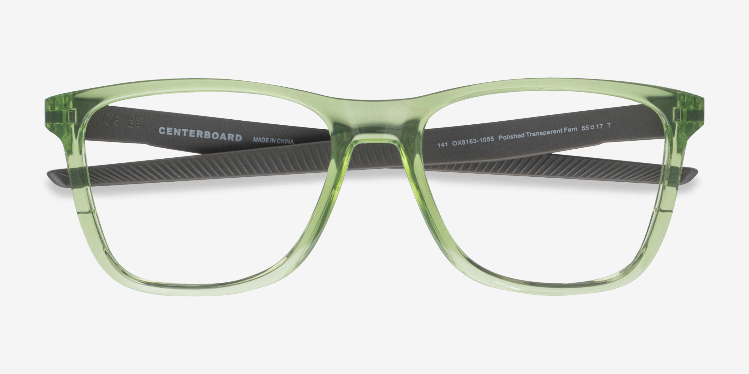 Oakley Centerboard - Square Clear Green Frame Eyeglasses | Eyebuydirect