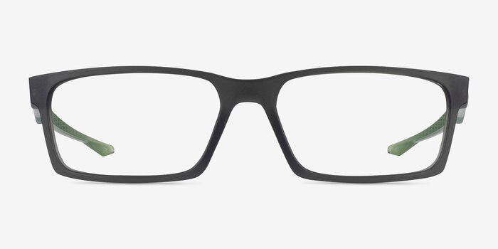 Oakley Overhead - Rectangle Matte Black Frame Eyeglasses | Eyebuydirect